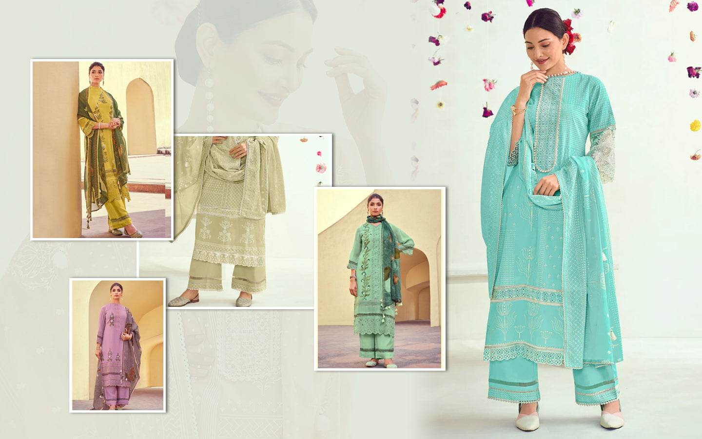 Palazzo Salwar Suits Online: Revolutionizing Modern Women’s Fashion ...